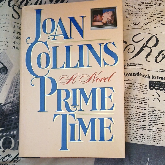 Simon & Schuster | Accents | Vintage 987 Joan Collins Prime Time ...